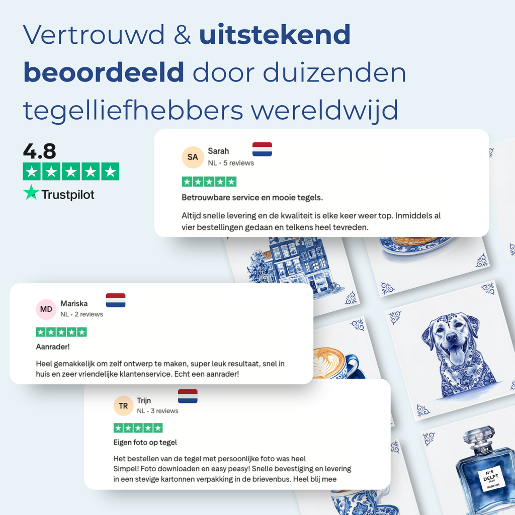 Jouw Foto op een Tegel – The Dutch Tile Project