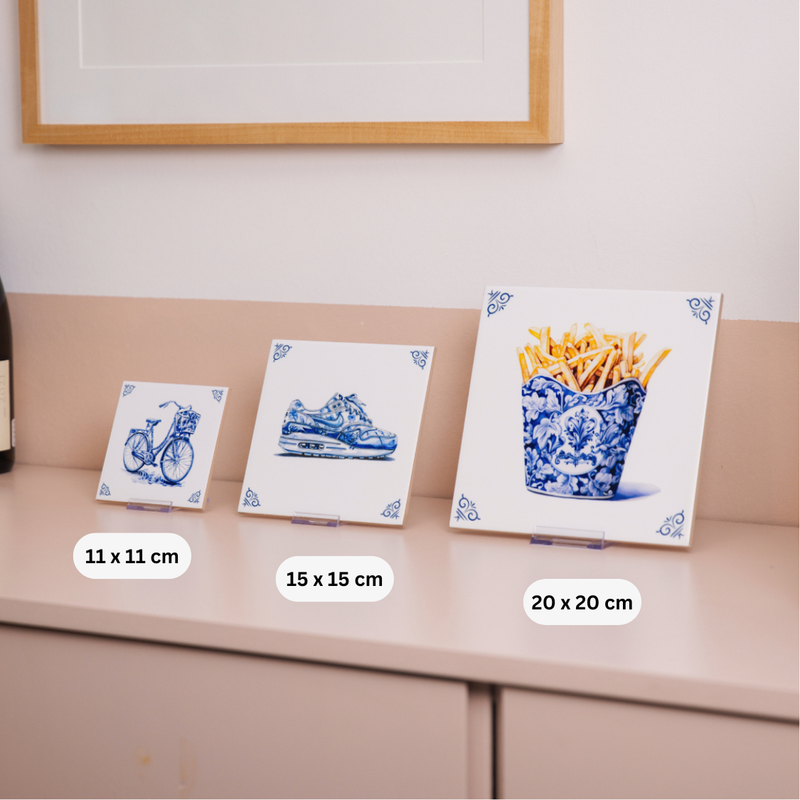 Espresso Machine | The Dutch Tile Project | Delft Blue Ceramic Tile