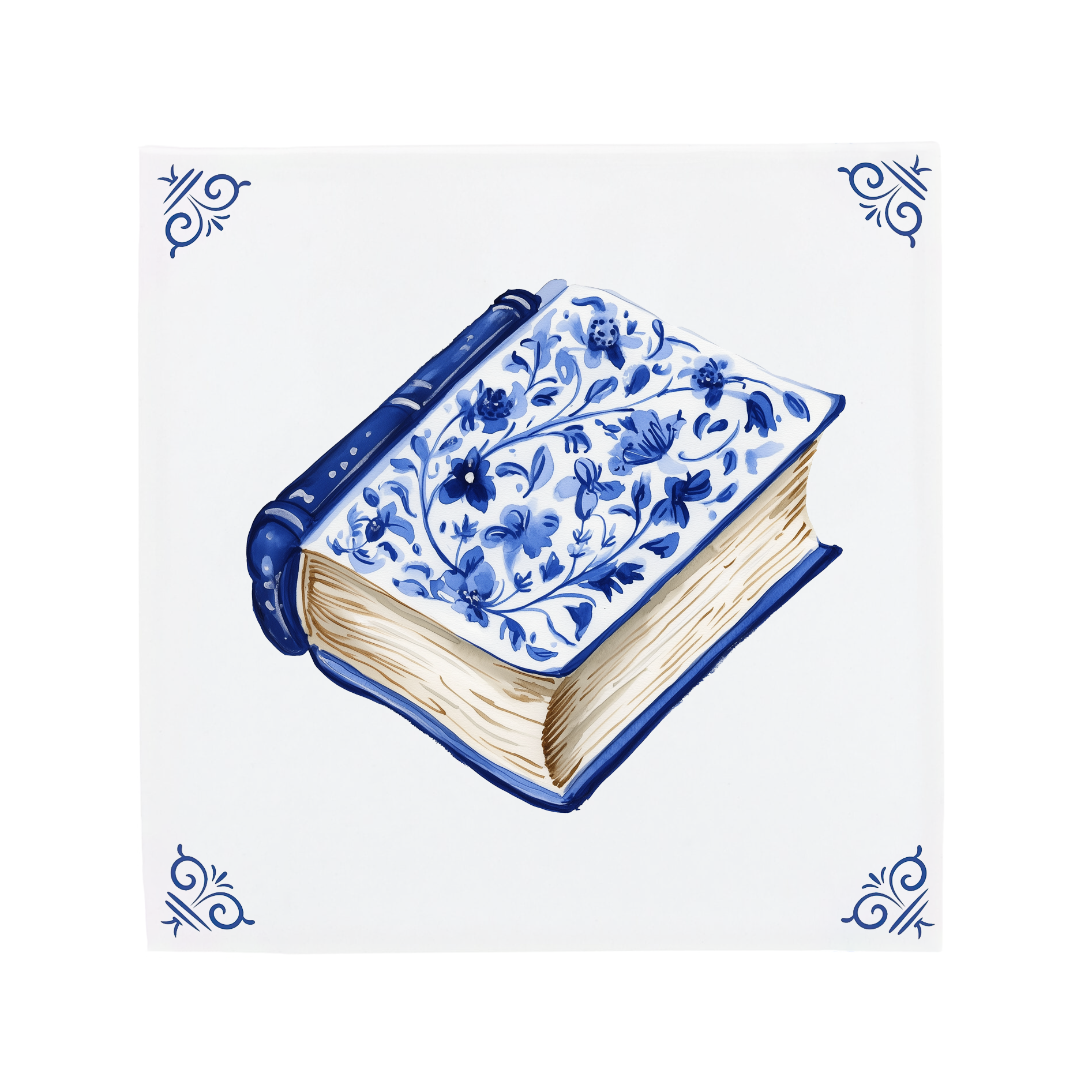 Book | The Dutch Tile Project | Delft Blue Ceramic Tile